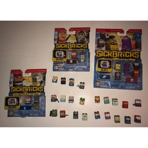 spinmaster | Toys | Spinmaster Sick Bricks Scan Play Video Game ...